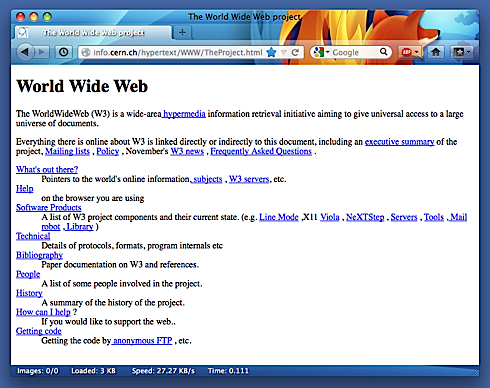 20 years ago today the free world wide web was born | Shapers of the 80s